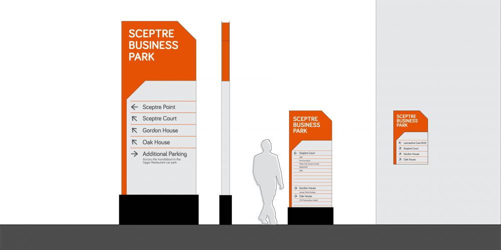 Business park signage design for Eric Wright Group Lancashire - The ...