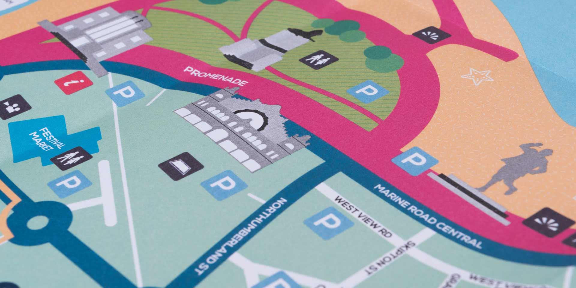 Visitor Guide Design for Morecambe BID - The Design Attic